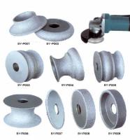 China 74mm 4cm Thick Vacuum Brazed Diamond Blade  Electric Grinder Carving Wheel for sale