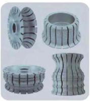 China Vacuum Brazed Diamond Grinding Wheels 140/300 Concrete Cutting Grinder Disc 350mm for sale