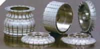 China Wet Grinding Vacuum Brazed Diamond Blade Grinding Cup Wheel for sale