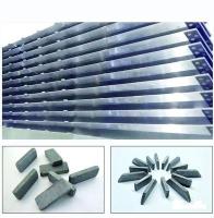 China 2200mm 2500mm Stone Diamond Blade Gang Saw Blade 75Cr1 65mn for sale