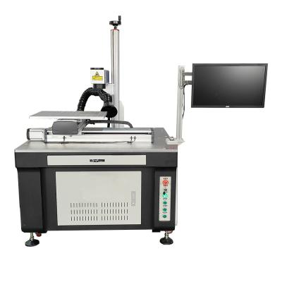 China KEYILASER 500x300MM Customized Large Format XY Motorized Moving Working Size 30w Co2 UV RF Fiber Laser Marking Machine for sale
