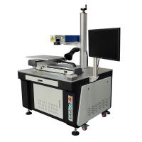 China KEYILASER Large Format Fiber Marker 30W 50W XY Motorized High Reflective Material Fiber Laser Engraving Marking Machine for sale