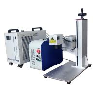 China KEYILASER Portable Mini 3D Uv Co2 Fiber Laser Marking Machine Printer Marker Engraver For Plastic Metal Jewelry for sale