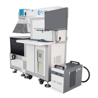 China KEYILASER RF Glass Tube 3D CO2 Laser Marking Machine With Big Marking Range for sale