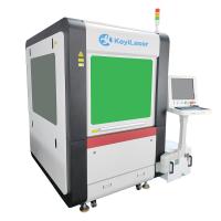 China KEYILASER Large Enclosed 600*600mm Stainless Steel Gold CNC Fiber Laser Cutting Machine Raycus IPG 1000W 1500W 2000W for sale