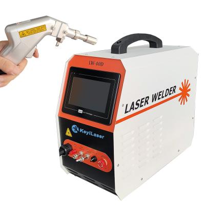 China KEYILASER Portable Mini Air-Cooling Handheld 1200w Laser Welding Machine With GW Laser Source for sale