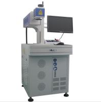 China High Precision CO2 Laser Marking Machine for Leather Wood Pipe Marking for sale