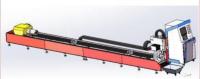 China Aluminium Copper Pipe Cutting Machine / Round Square Fiber Cnc Laser Tube Cuttr for sale