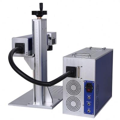 China 30W Fiber Laser Marking Machine / Metal Laser Engraving Machine 1064nm for sale