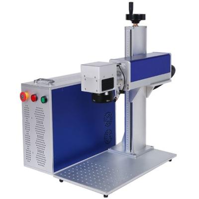 China High Precision Mini Portable Fiber Laser Marking Machine 2 Years Warranty for sale