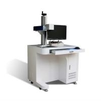 China Small Desktop Fiber Laser Marking Machine For Europ Market Ce Certificated for sale