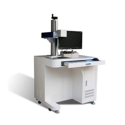 China Small Desktop Fiber Laser Marking Machine For Europ Market Ce Certificated for sale