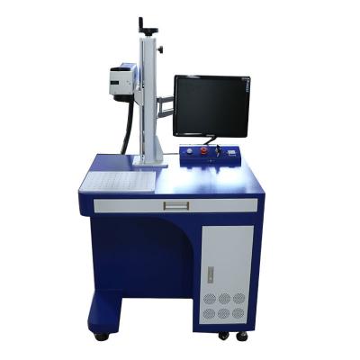 China 50W Optical Fiber Laser Marking Machine With Ce Standard For Metal for sale