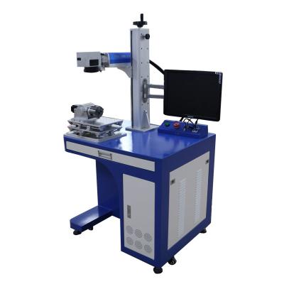 China 2 Years Warranty High Precision Portable 50w 30w 20w Fiber Laser Marking Machine for sale