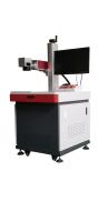 China Metal Mini Fiber Laser Marking Machine 20W 30W 50W Software Ezcad 110*110mm for sale