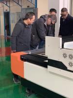 China Table Top Laser Cutting And Engraving Machine 1000W Working Table 3000mm×1500mm for sale