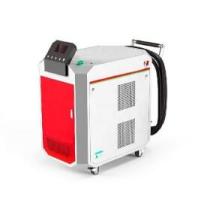 China 1000 W Portable Rust Removal Machine , Laser Cleaning Equipment Longlife for sale