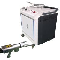 China Plastic Mould Surface Dust Laser Cleaning Metal 200w 500w Machine Long Life for sale