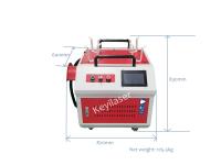 China 80w 100w IPG Pulsed Laser Rust Descaling Machine for sale