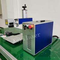 China 220V 50Hz 30 Watt Fiber Laser Marking Machine For Electronic Products for sale