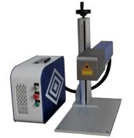 China CNC 3D Curve Surface Dynamic Focusing Fiber Laser Engraver for sale