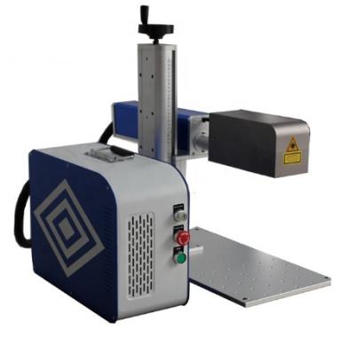 China 3D Dynamic Focus MOPA 60W 100W Fiber Laser Marker Machine for sale
