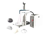 China Air Cooling 20000mm/S 3D Focusing Laser Marking Machine for sale