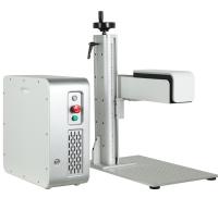 China Automatic Lifting 3D Dynamic Focusing 30W Fiber Laser Engraver for sale