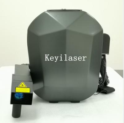 China 60M2/Hour 80W Backpack Laser Cleaning Machine For Precision Parts for sale