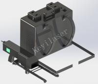 China 3m Fiber Cable contactless 50KHz Laser Rust Removal Equipment for sale
