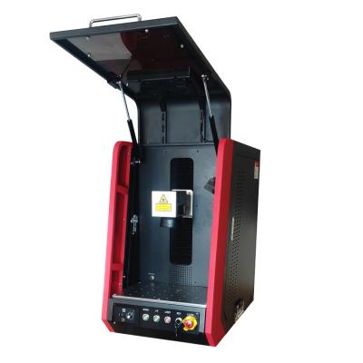 China Dustproof Enclosed Laser Engraving Machine 20W 30W 50W For Ring for sale