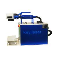 China SGS AC220V Portable Laser Marking Machine For Plastic for sale