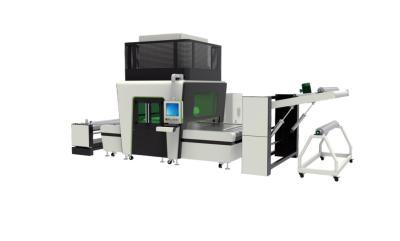 China Seamless Splice Flying Laser Marking Machine 9000mm/s For PVC for sale