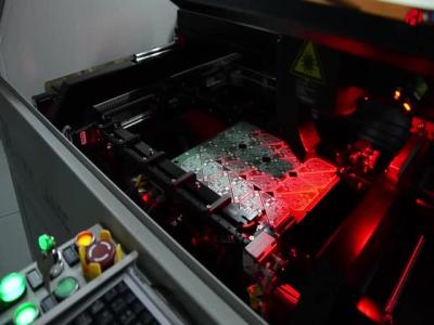 China Mini 3W 5W 15W CO2 UV Laser Marking Machine For PCB for sale