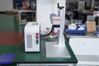 China Air Cooling RAYCUS JPT MAX Fiber Laser Marker for sale