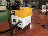 China Portable 100w Laser Cleaning Machine For Aluminum Plate Rust removal for sale