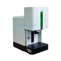 China Closed Cover 20w 30w 50w Metal Fiber Laser Marker For Mobile Phone for sale