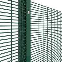 China Low Carbon Steel Wire Highway Fence 358 High Security Fence Hot Dipped Galvanized for sale