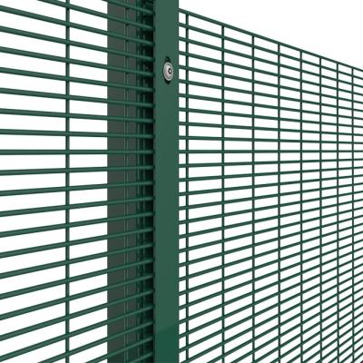 China Low Carbon Steel Wire Highway Fence 358 High Security Fence Hot Dipped Galvanized for sale