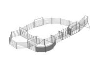 China Length 2.1m Heavy Duty Sheep Livestock Panels Round Tube Square Tube Oval Tube for sale