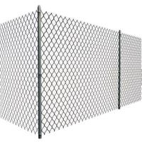 China 20x20mm 40x40mm mesh opening 6 Foot high chain link fencing mesh for sale