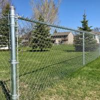 China 3.5mm Thick PVC Coated 8 Foot High Chain Link Fence Roll Low Carbon Steel for sale