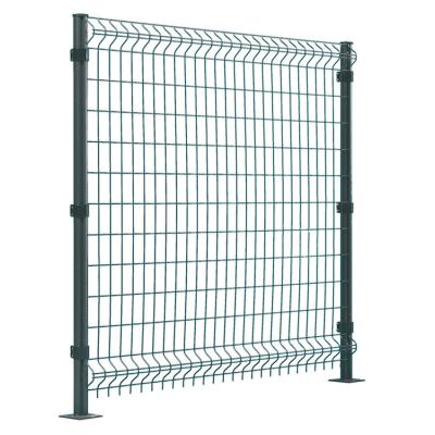 China Pvc Coated Galvanized Weld Wire Fence 10guage Square Hole Shape for sale