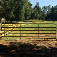 China 1.6m Height 2.1m Length Horse Corral Panels Fence Hot Dipped Galvanzied for sale