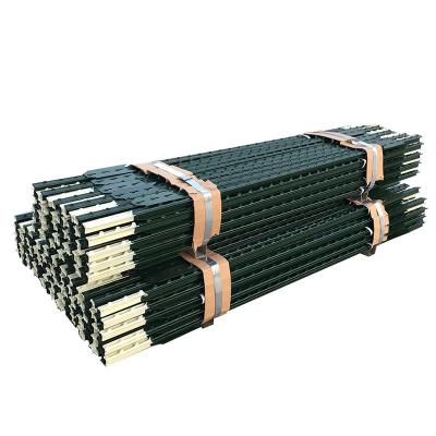 China 6ft 8ft Metal Farm Picket Build Wire Fence T Posts High Strength for sale