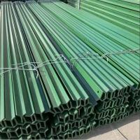 China Non Painted Green Painted Galvanised Y Post Star Picket 1.33lbs/ft Weight for sale