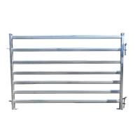 China Light Grey Galvanized Sheep Farm Metal Fence Resists Corrosion Livestock Fence Panels for sale