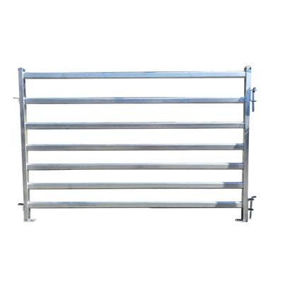 China Light Grey Galvanized Sheep Farm Metal Fence Resists Corrosion Livestock Fence Panels for sale
