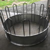 China Livestock Animal Cattle / Sheep / Horse Round Bale Hay Feeder Hot Dip Galvanized for sale