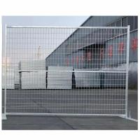 China Heavy Duty Canada Temporary Fence Galvanized+Powder Coated for Residential Courtyard for sale